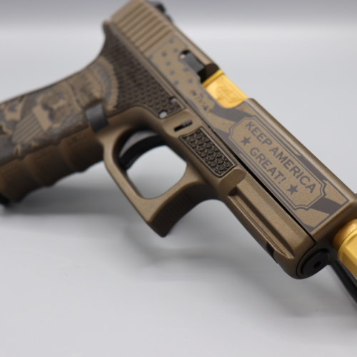 Glock TRUMP 45TH PI19502T UPC: 724235016420 IN STOCK $829.99