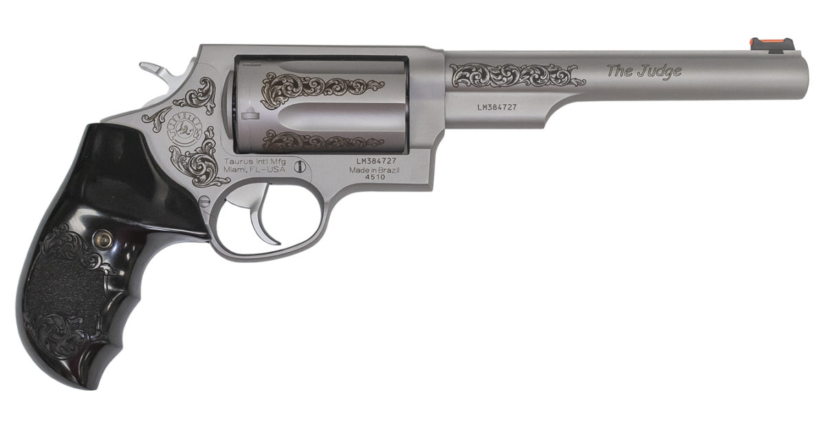 Taurus Judge 45 Colt / .410 Gauge 5-Shot 2.5″ Chamber Revolver with ...