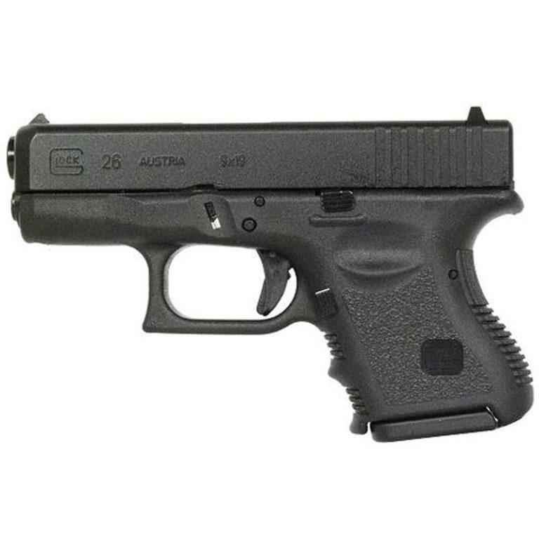 Glock 26 Gen 3 G26 3.42″ 10+1 SUB-COMPACT PISTOL 9MM MPN: PI2650201 UPC ...