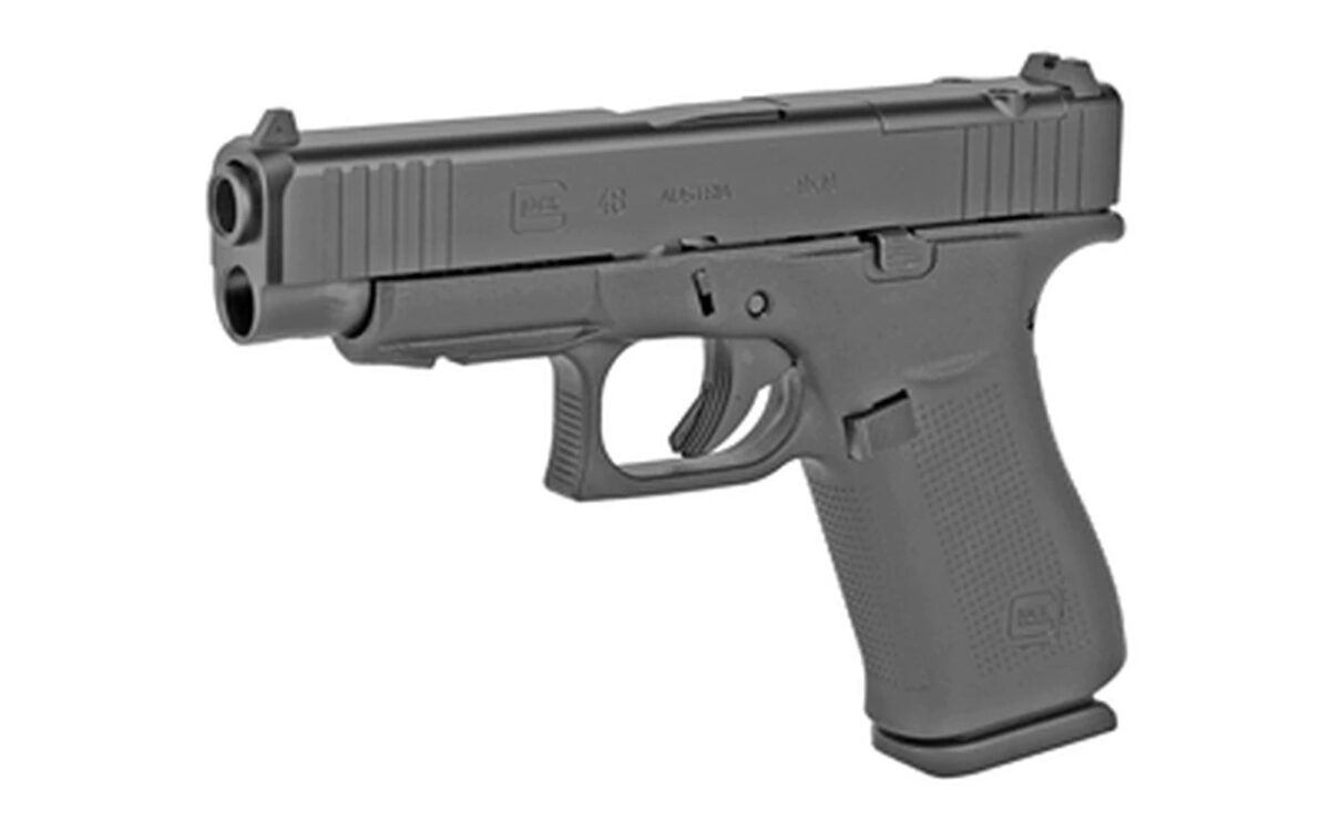 Glock 48 G48 MOS 4.17″ 10+1 9MM with Accessory Rail & MODULAR OPTIC ...