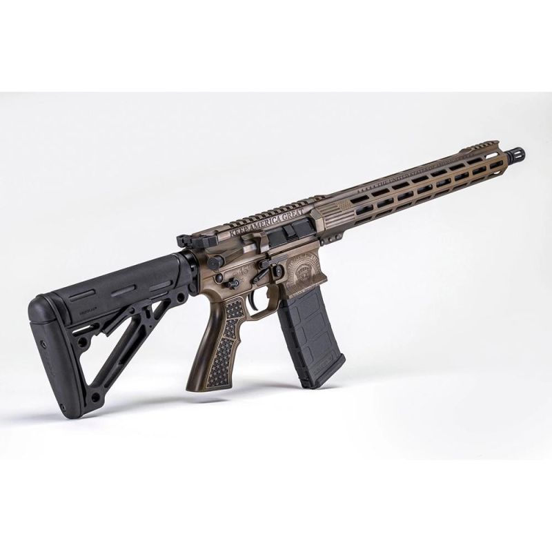 Auto Ordnance 2024 TRUMP COMMANDER IN CHIEF Custom Build AR15 Burnt ...