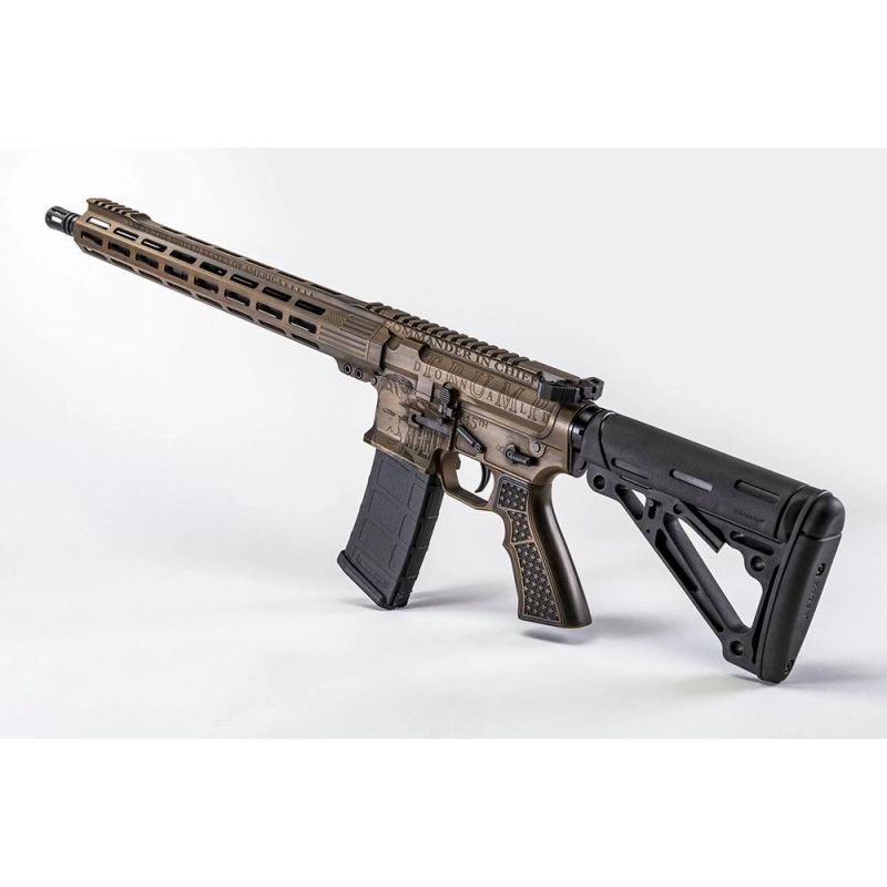 Auto Ordnance 2024 TRUMP COMMANDER IN CHIEF Custom Build AR15 Burnt ...