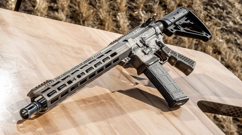 Auto Ordnance 2024 TRUMP COMMANDER IN CHIEF Custom Build AR15 Burnt ...