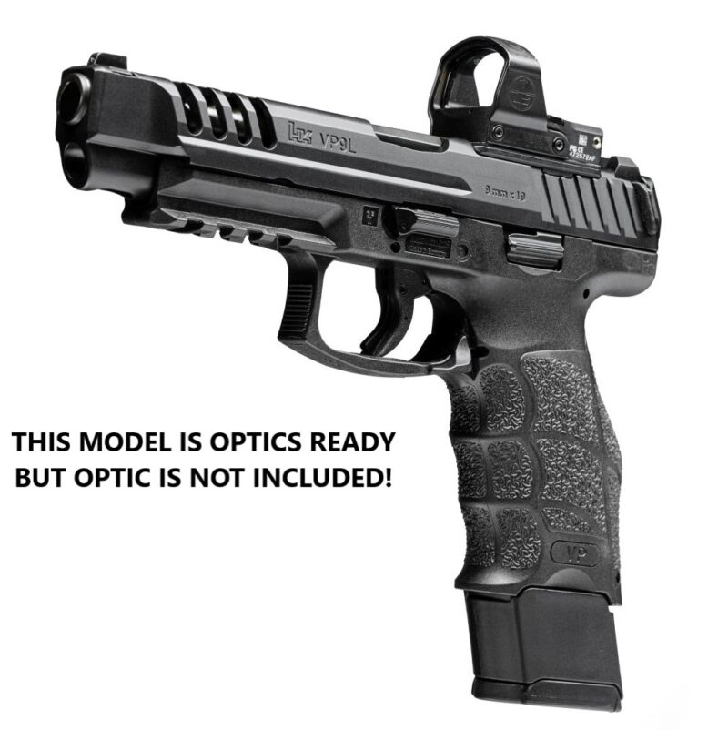 Heckler & Koch HK VP9L Optics Ready 5″ 20+1 9MM Lightening Cut Ported ...