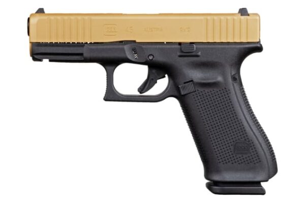 Glock 45 G45 Gen 5 Gold Slide Apollo Custom 4.02″ 17+1 9MM Front ...