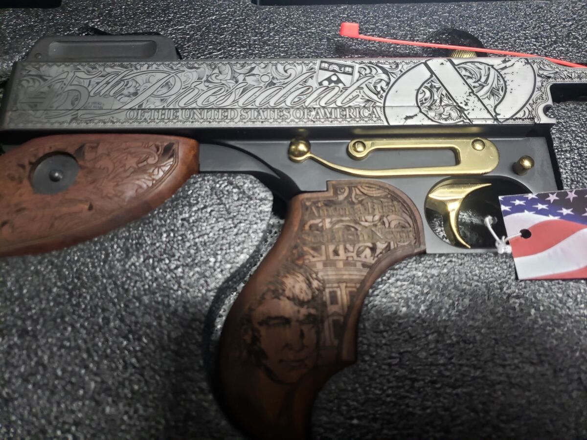 Auto Ordnance / Thompson 1927A1 Trump Hail to the Chief Tommy Gun PROOF ...