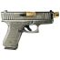 Glock 43X Donald J Trump 45 Gold Threaded Barrel Austria Made Pistol 3. ...