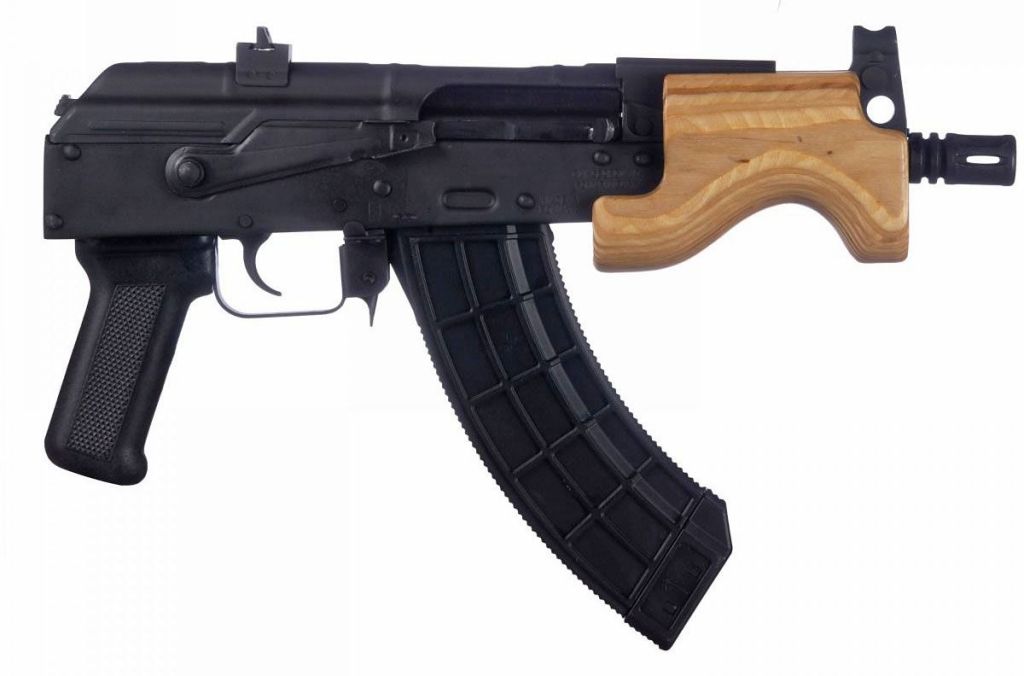 Century Arms Micro Draco Black Adjustable Sights Semi-Auto Pistol 6.25 ...