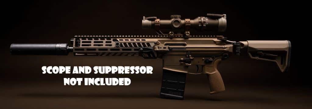 Sig Sauer MCX SPEAR Coyote Folding Adjustable Stock Optics Ready Semi ...