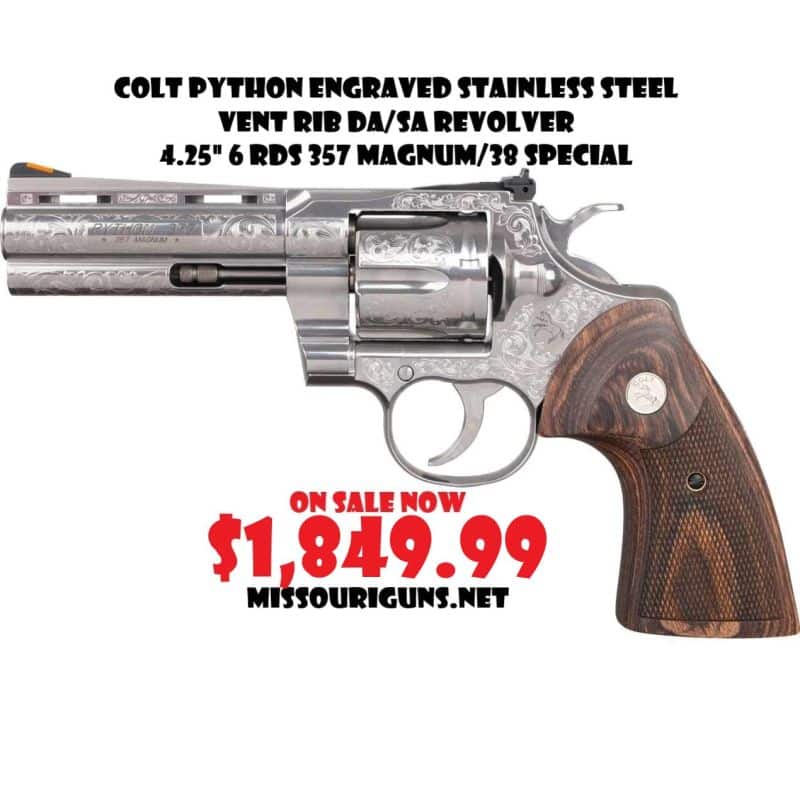 Smith & Wesson Model 20 Heavy-Duty Blued DA/SA Revolver 4″ 6 RDS 357 ...