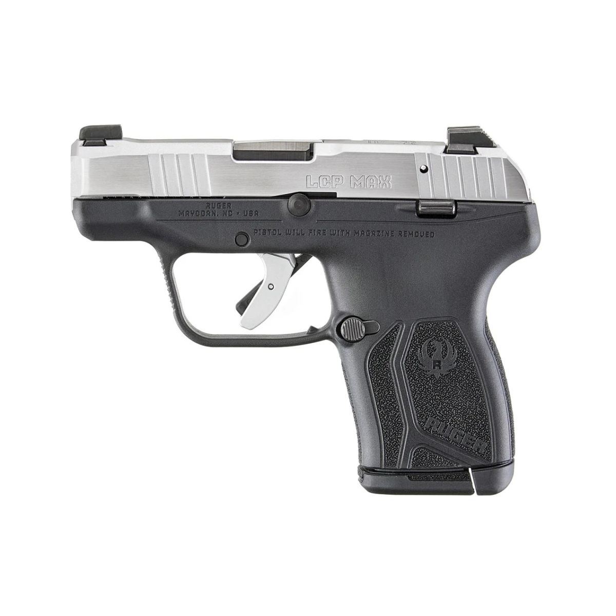 Ruger LCP Max 75th Anniversary Special Edition Black/Stainless Steel ...