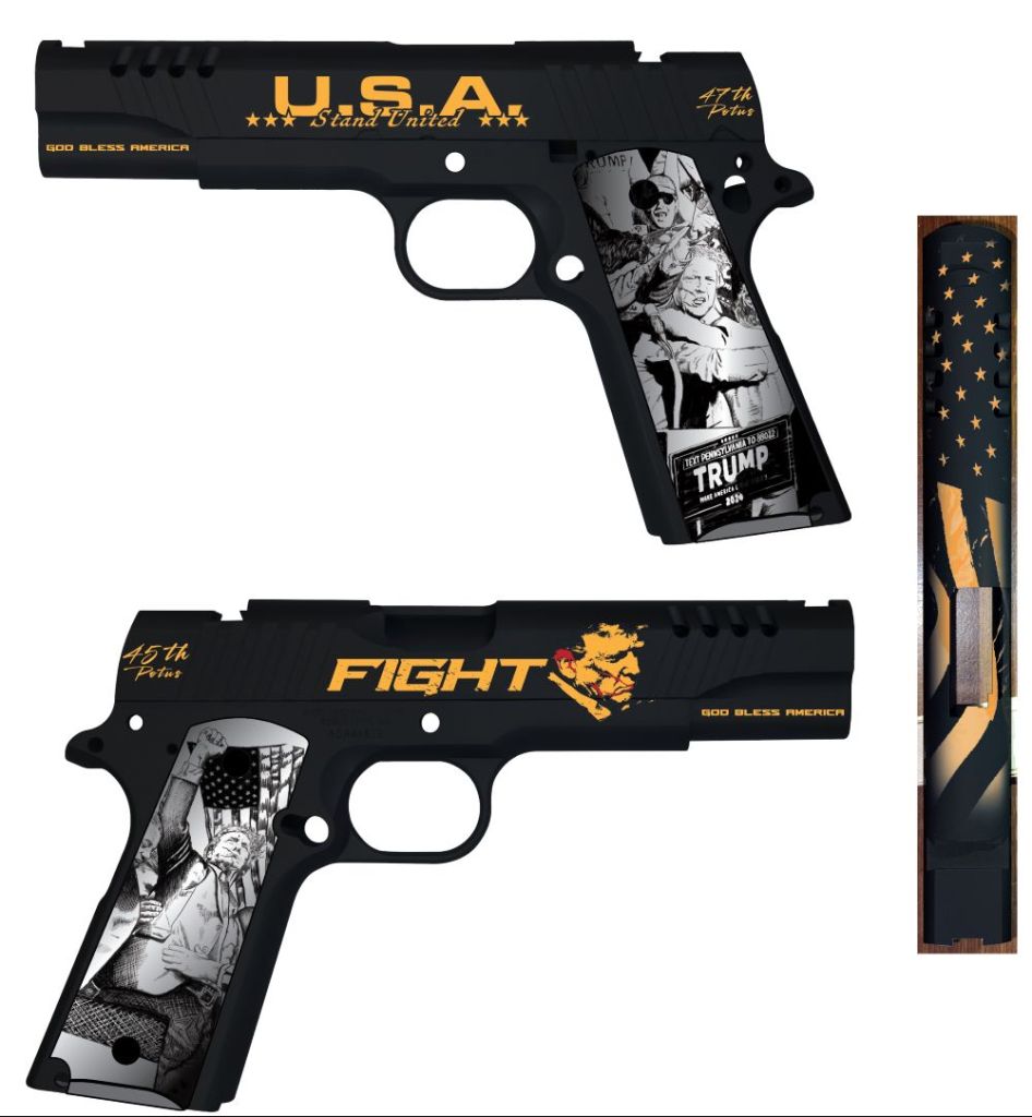 Auto Ordnance Trump 2024 Trump FIGHT Limited Special Edition 1911 ...