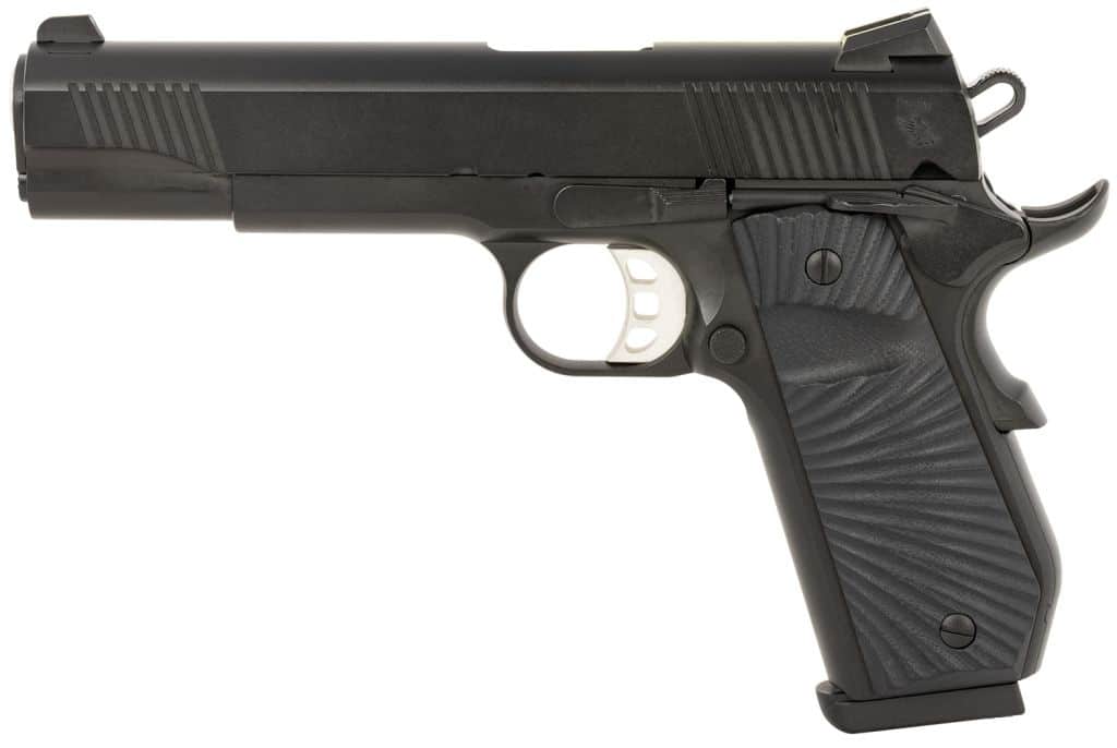 Tisas SDS 1911 Manta Ray Duty B45B Bobtail G10 Black Semi-Auto Pistol 5 ...