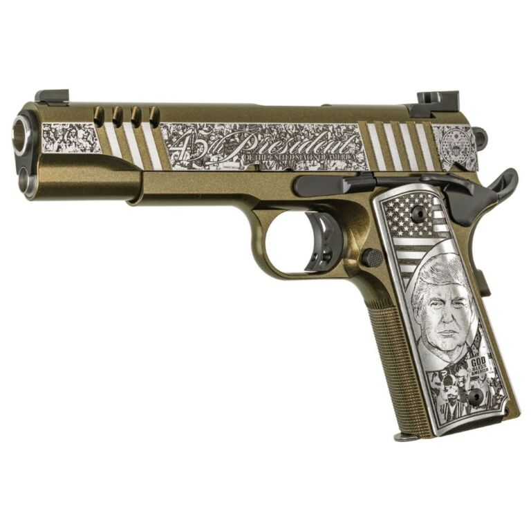 Auto-Ordnance 1911 Trump Rally Cry Special Edition Night Sights Ported ...